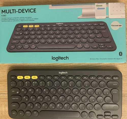 Клавиатура беспроводная Logitech k380