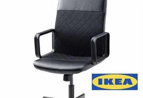Новое компьютерное кресло Икеа Ренбергет черное