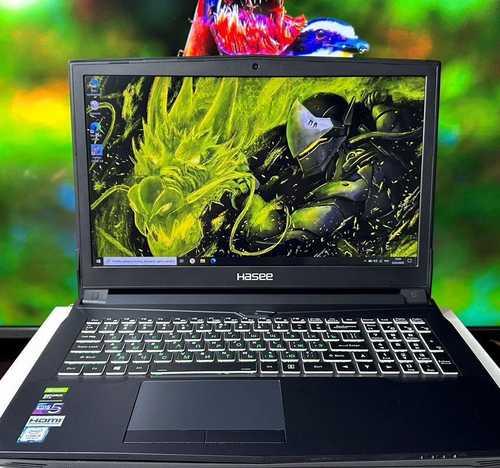 Мощный Hasee i5-9400 GTX 1660Ti 16/1128GB