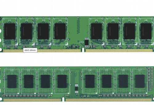 Оперативная память DDR2, DDR3