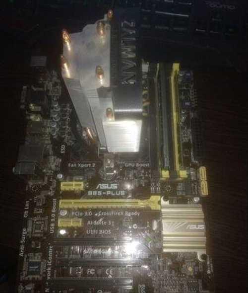 Процессор i5-4570+Asus b85-plus+16gb dd3