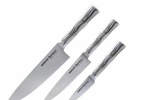Набор кухонных ножей Samura Bamboo SBA-0220, 3 пр