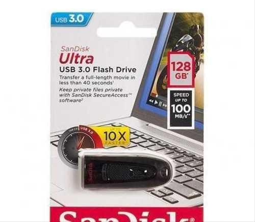 Флеш диск SanDisk 128Gb sdcz48-128G-U46 USB 3.0 sd