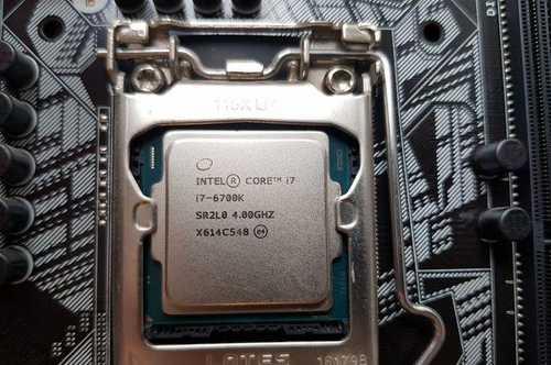 Процессор i7 6700k + Asus Z170A