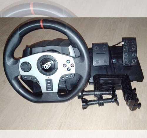 Игровой руль Dexp Wheelman Pro. 900 градусов