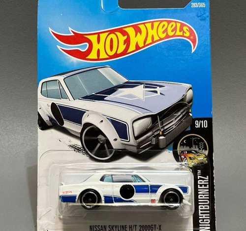Hot Wheels Nissan Skyline H/T 2000GT-X White