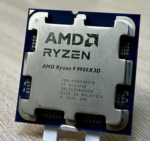 Процессор AM5 AMD Ryzen 9 9950X3D (новый)