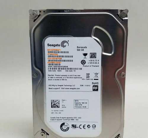 Seagate Desktop HDD 500 Гб ST500DM002