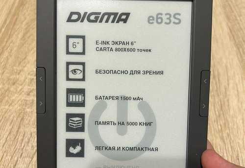Электронная книга Digma e63S