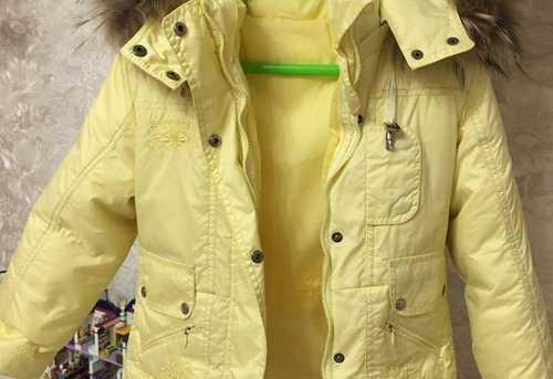 Куртка зимняя для девочки р-р 104