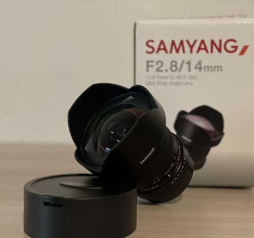 Samyang 14mm f2.8 canon