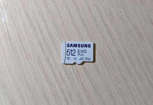 Карта памяти micro sd Samsung Evo Plus 512 gb