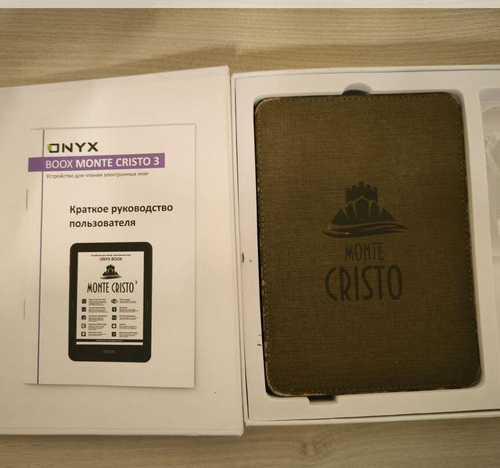 Электронная книга onyx Monte cristo 3