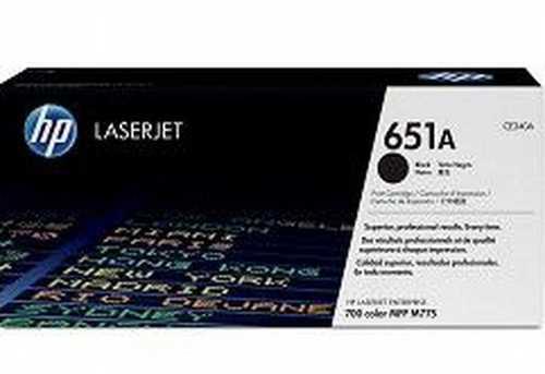 HP CE340A Картридж 651A,BlackLaserJet 700 Color MF