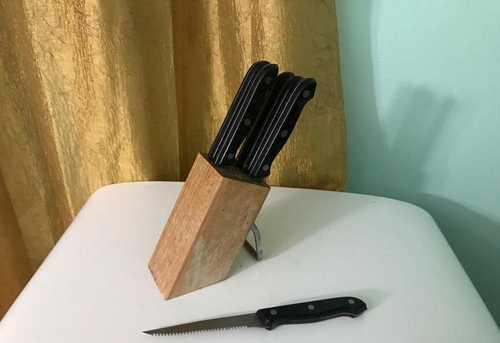 Набор ножей для стейков с зубчатым полотном