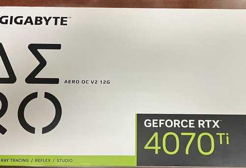 Видеокарта Gigabyte RTX 4070 Ti Aero OC V2 12Gb