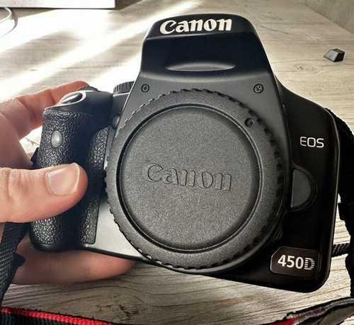 Фотоаппарат Canon 450d тушка body
