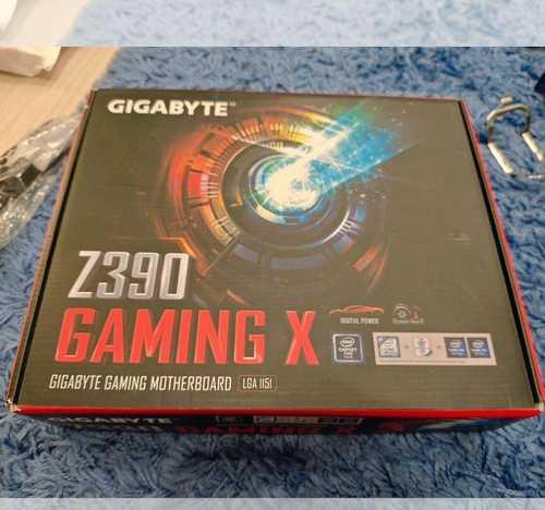 Материнская плата gigabyte z390 gaming x