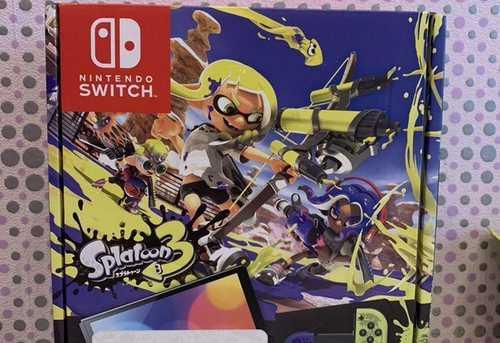 Игровая приставка Nintendo Switch oled Splatoon