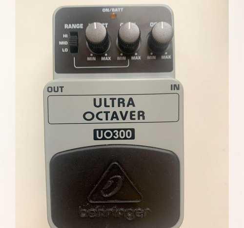 Педаль эффектов. Behringer Ultra Octaver UO300