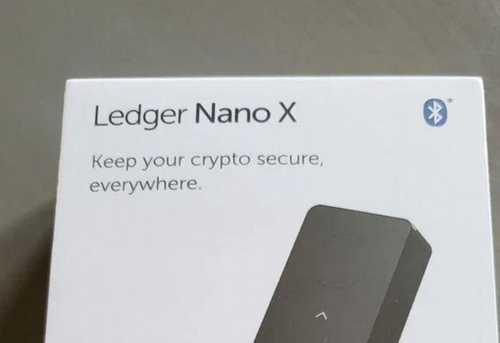 Ledger nano X криптокошелёк новый