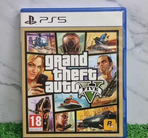 Диск на PlayStation 5 GTA 5