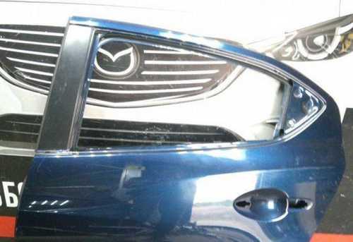 Дверь задняя левая Mazda Demio 2015