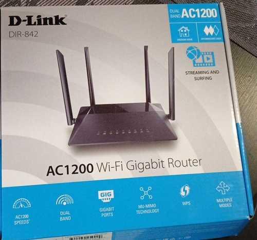 Двухфакторный роутер D-link AC1200