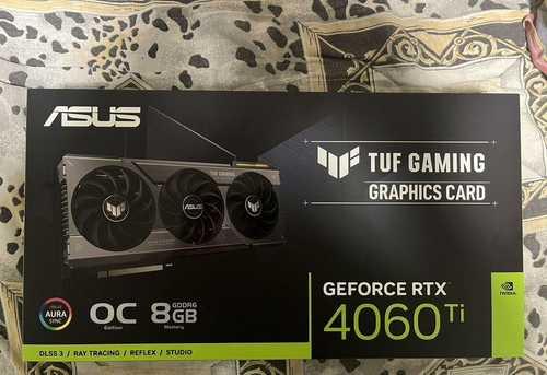 Asus TUF RTX 4060 TI 8GB OC