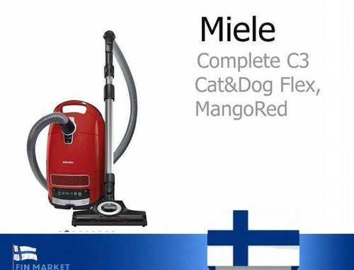 Пылесос Miele Complete C3 Cat&Dog Flex,MangoRed