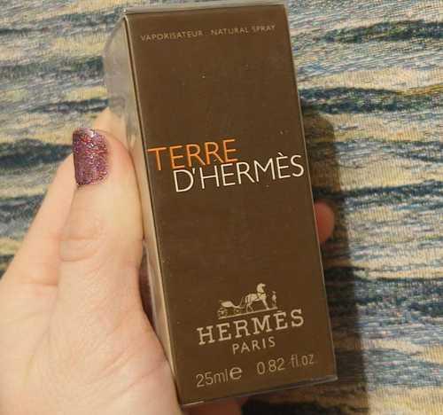 Духи мужские Terre D'Hermes 25мл Гермес терре