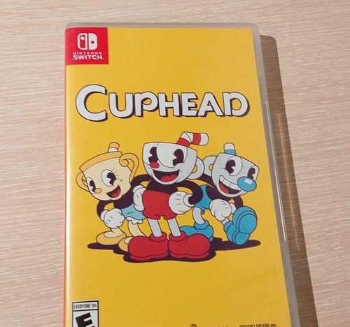 Картридж Nintendo switch cuphead