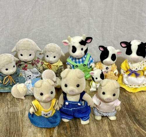 Sylvanian Families фермерские звери