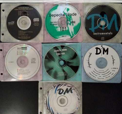 Depeche Mode - 14 дисков CD/DVD