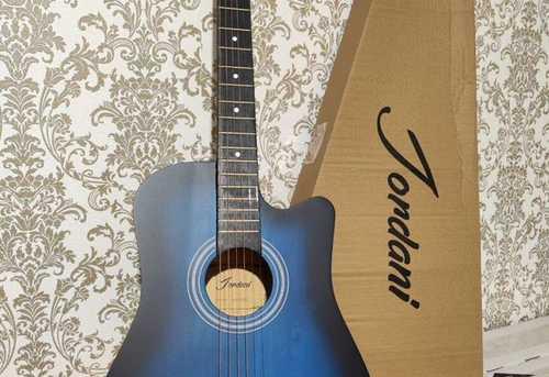 Новая Гитара Jordani синяя
