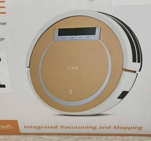 Моющий робот пылесос ilife v55