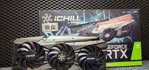 Inno3d GeForce RTX 3060 Ti iChill X3 Red гарантия