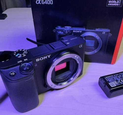 Камера sony a6400 body и с объективом