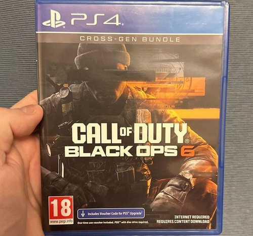 Call of Duty Black Ops 6 ps4 диск