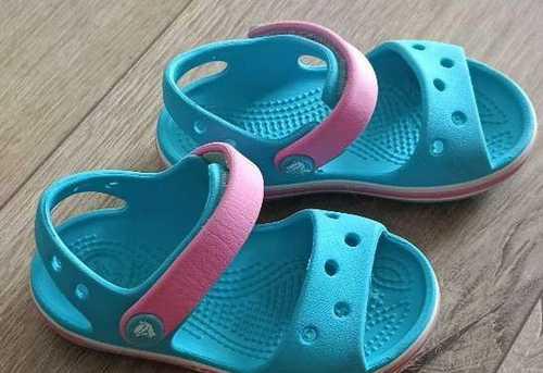 Босоножки сандалии crocs c6