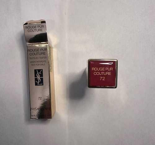 YSL Rouge Pur Couture 72 Rouge Vinyle