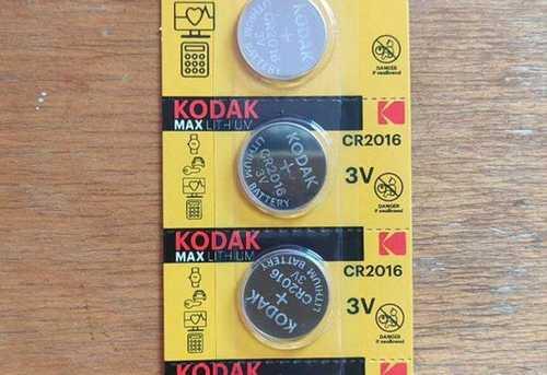 Батарейка Kodak CR2016 (new)