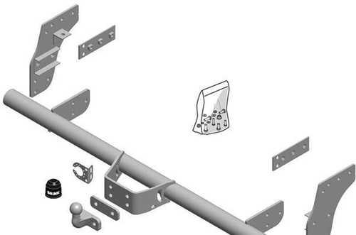 Фаркоп Brink для Fiat Fullback 2016