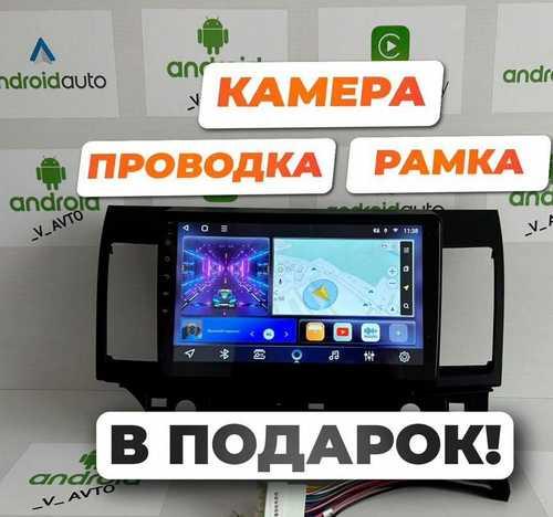 Магнитола Mitsubishi Lancer X (10) Android