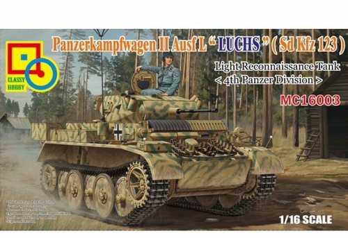 MC16003 1/16 Panzerkampfwagen II Ausf.L “Luchs”