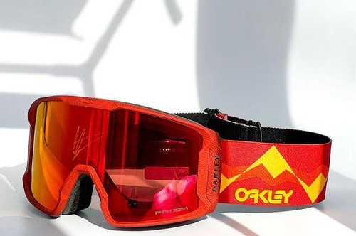 Маска Oakley Line Miner Sage Red Mount Prizm Torch