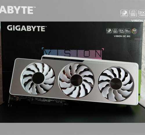 Видеокарта RTX 3070 Ti gigabyte