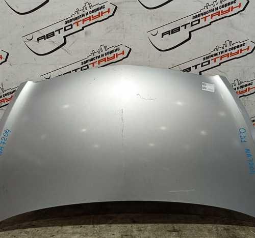 Капот honda FIT jazz GD1 GD2 GD3 GD4 60100SAA010ZZ серебро, NH623M NA7204