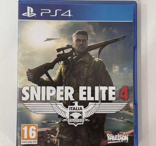Игра Sniper elite 4 для PS4