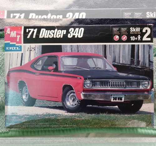 Сборная модель автомобиля Dodge Duster 340 1/25